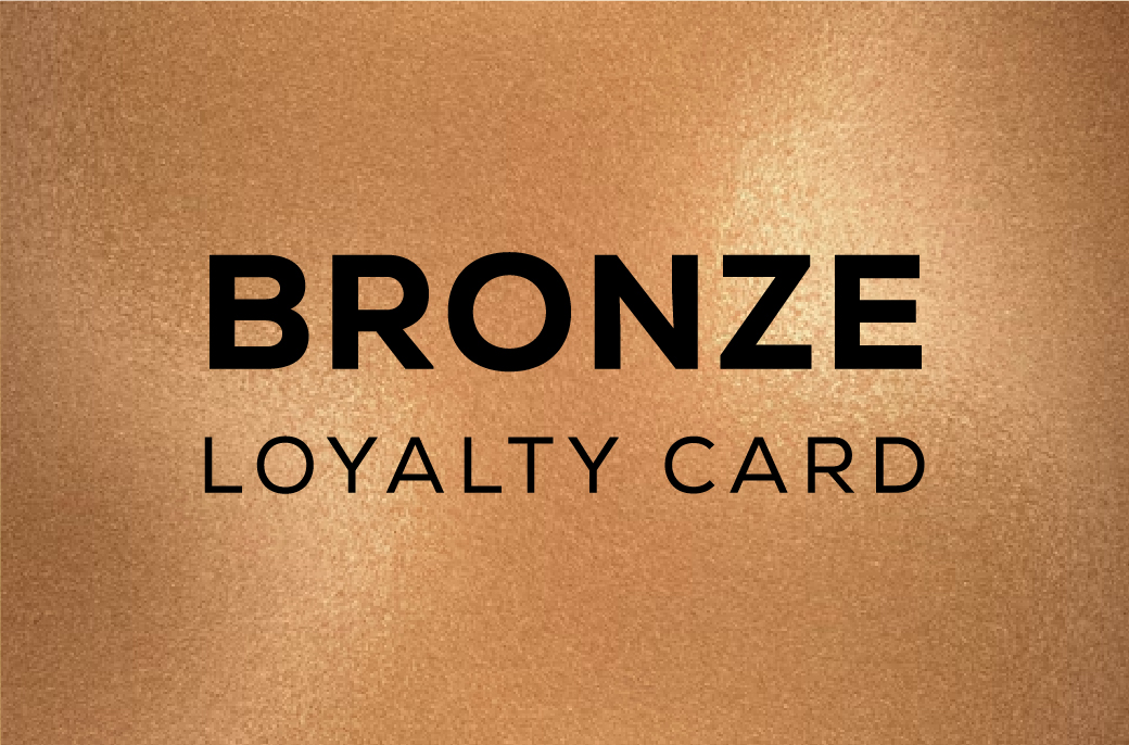 Bronze Loyalty Card Discount